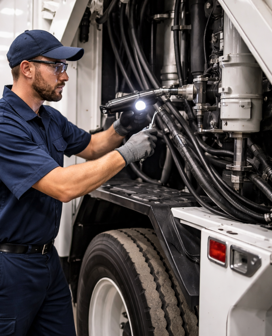 Top 10 Refuse Vehicle Maintenance Tips | Haaker Refuse